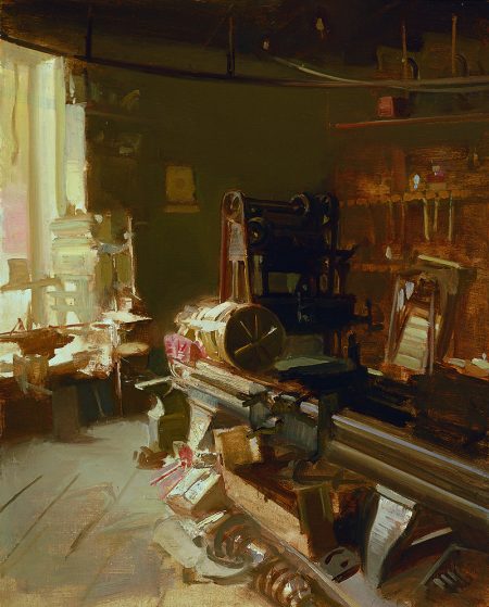 Sherrie McGraw The Machine Shop - Bright Light Fine Art