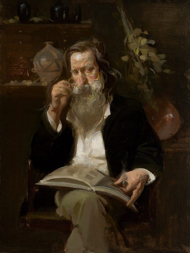 Sherrie McGraw The Archaeologist - Bright Light Fine Art