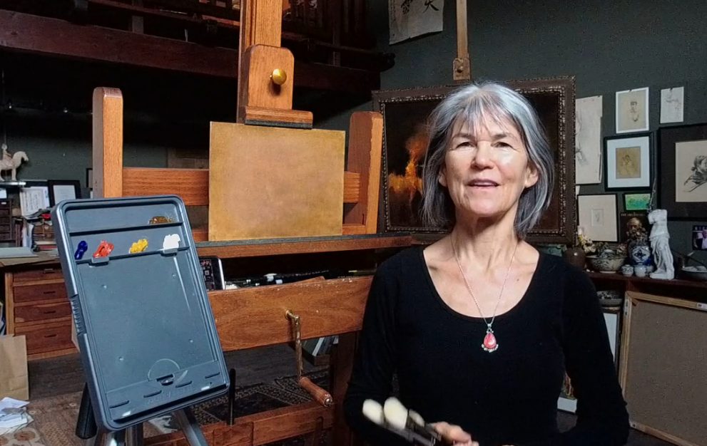 How to Make a Brushstroke - Bright Light Fine Art Painting and Drawing